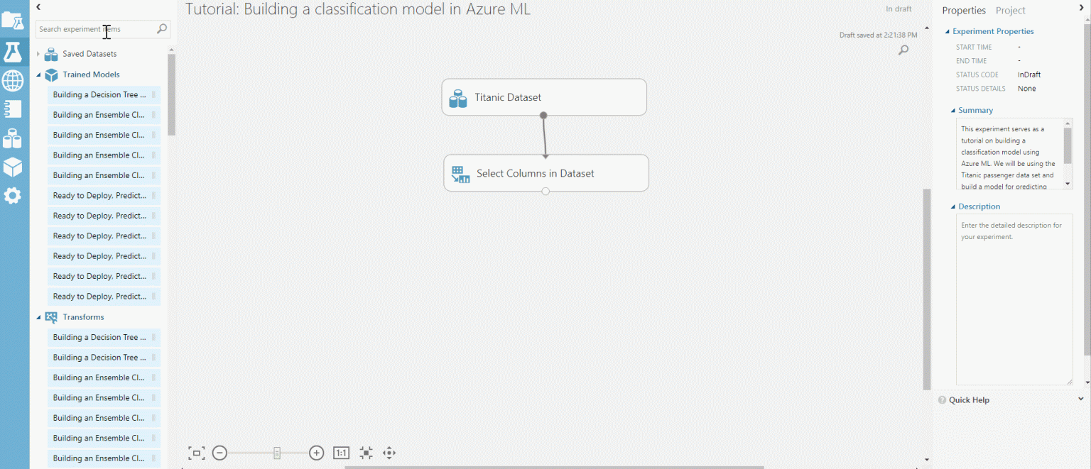 Azure ML tutorial - Build a predictive model | Data Science Dojo