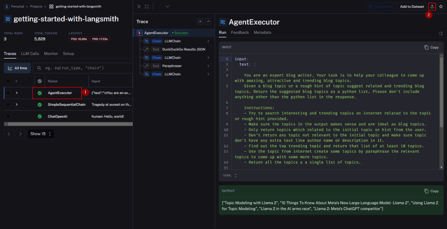 Evaluate and trace with LangSmith to Master LLM optimization