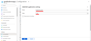 Creating a Web App for Gradio on Azure Using a Docker Guide